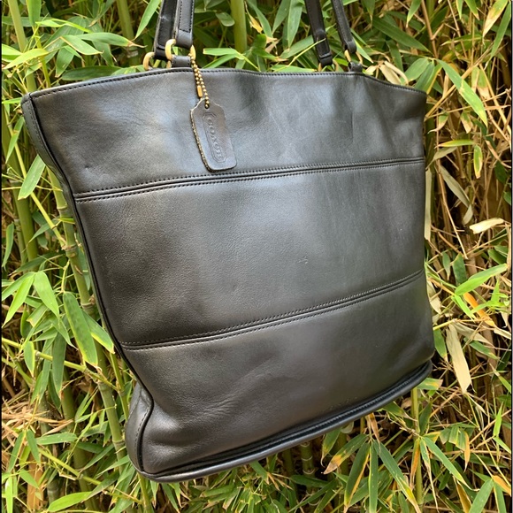 Coach | Bags | Coach 994 Black Leather Tote Bag Work School | Poshmark
